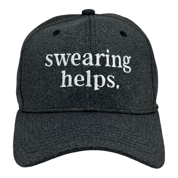 Crazy Dog T-Shirts | Accessories | Swearing Helps Hat Funny Curse Cuss ...
